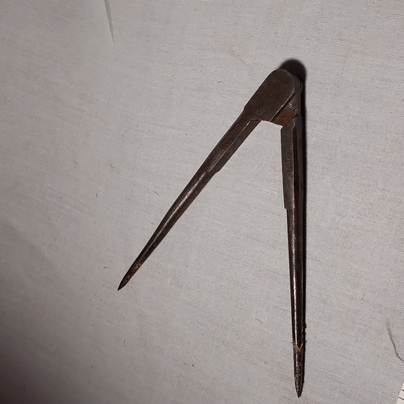 Cast Steel Compass Divider Map Charter | Accents | Antique 8 Century ...